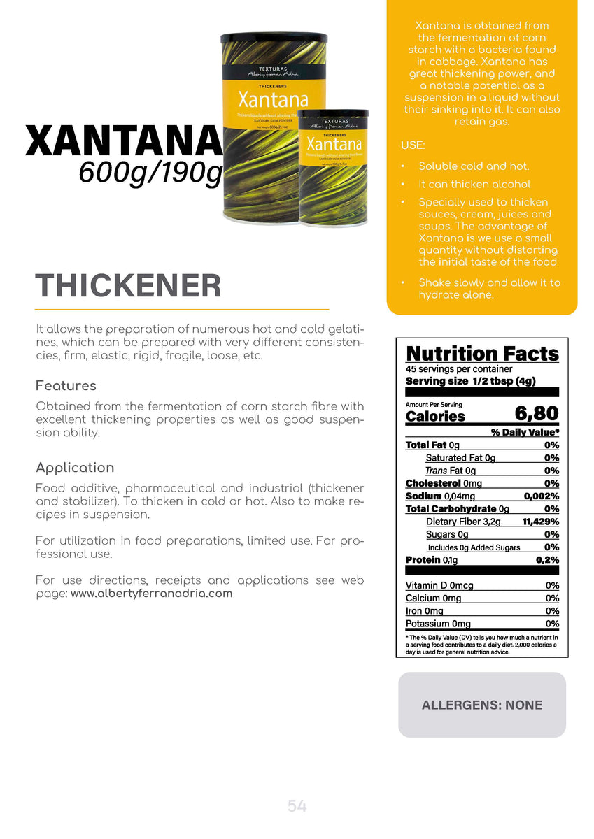 TEXTURAS Xanthan Gum