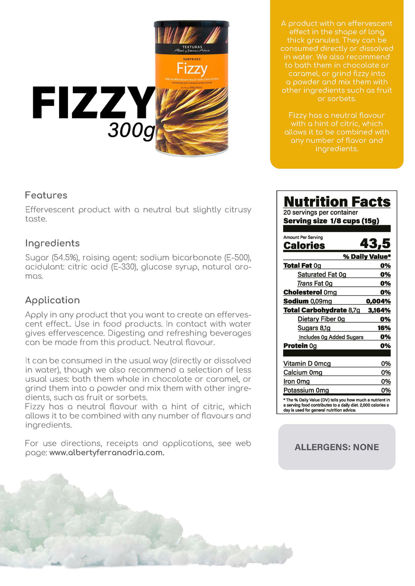 FIZZY -TEXTURAS by Albert and Ferran Adrià